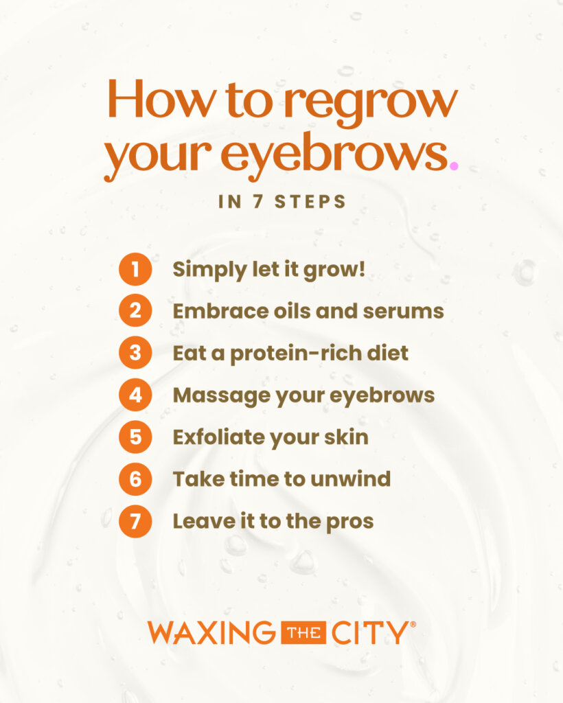 Regrow Eyebrows Faster (and Fuller) With These Expert Tips | Waxing the ...